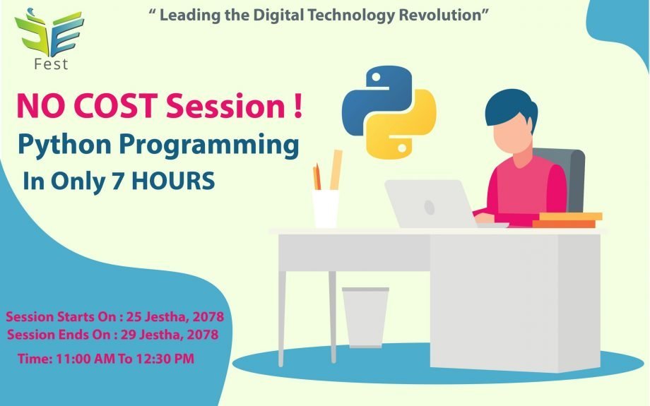 फेस्टले अनलाइन मार्फत निशुल्क पाइथन प्रोग्रामिङ सञ्चालन गर्ने ...