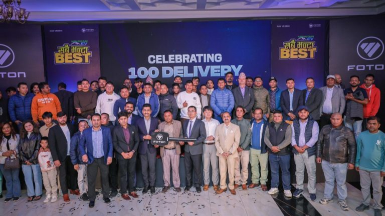 Foton Nepal delivers one hundred Mountain EVs on launch day ...