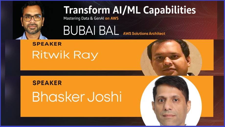 Genese Solution and AWS organising a day-long workshop on transforming AI/ML capabilities ...