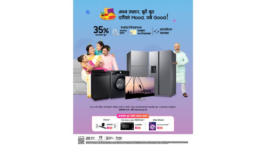 Samsung Nepal announces “Dashain ko Mood, Sabai Good” offer - Technology Khabar